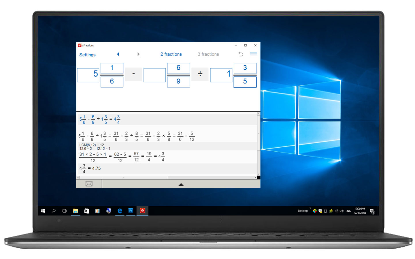 Fraction Calculator With Steps Fraction Calculator With Steps